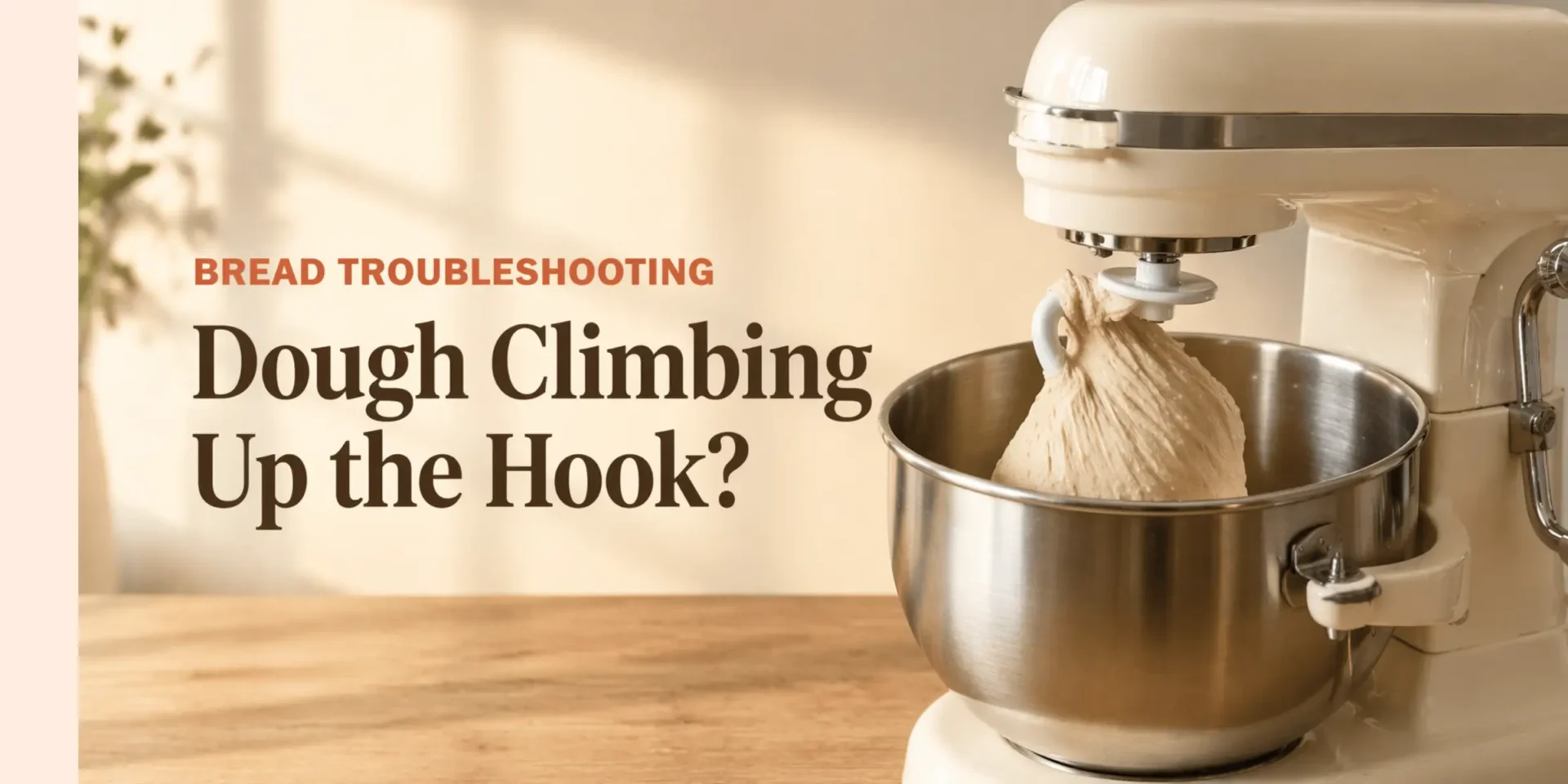 Dough Climbing Up the Dough Hook? Causes and Fixes